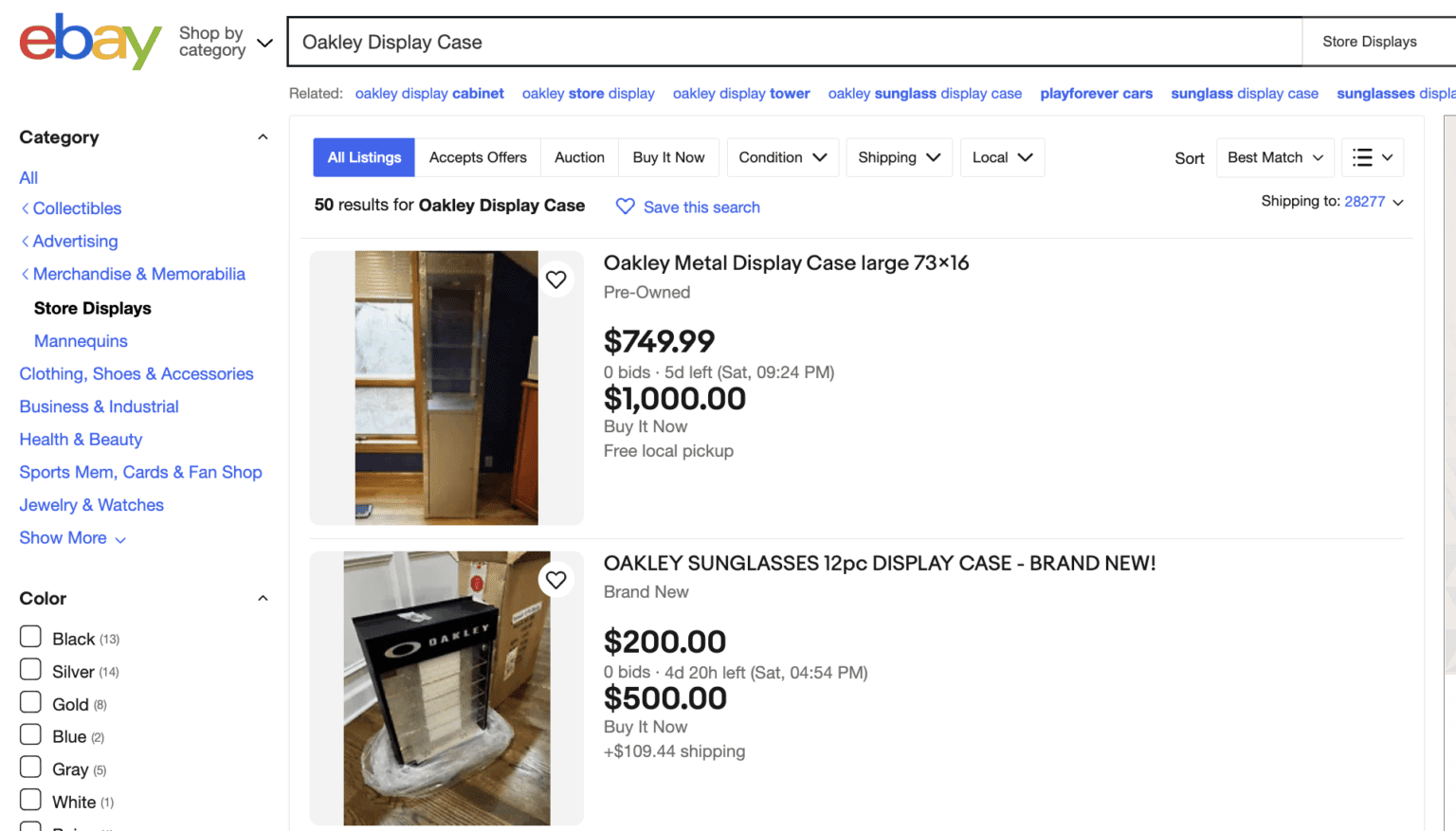 5 Places to Find Oakley Display Cases [And Buy Them]